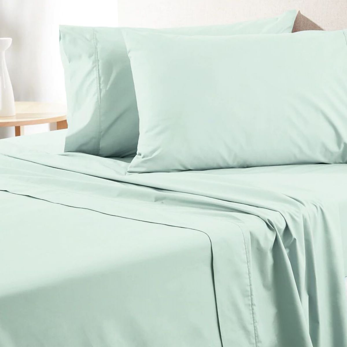 Shop our Sheridan Everyday Cotton 250tc Sheet Set in mint. Shop online ...