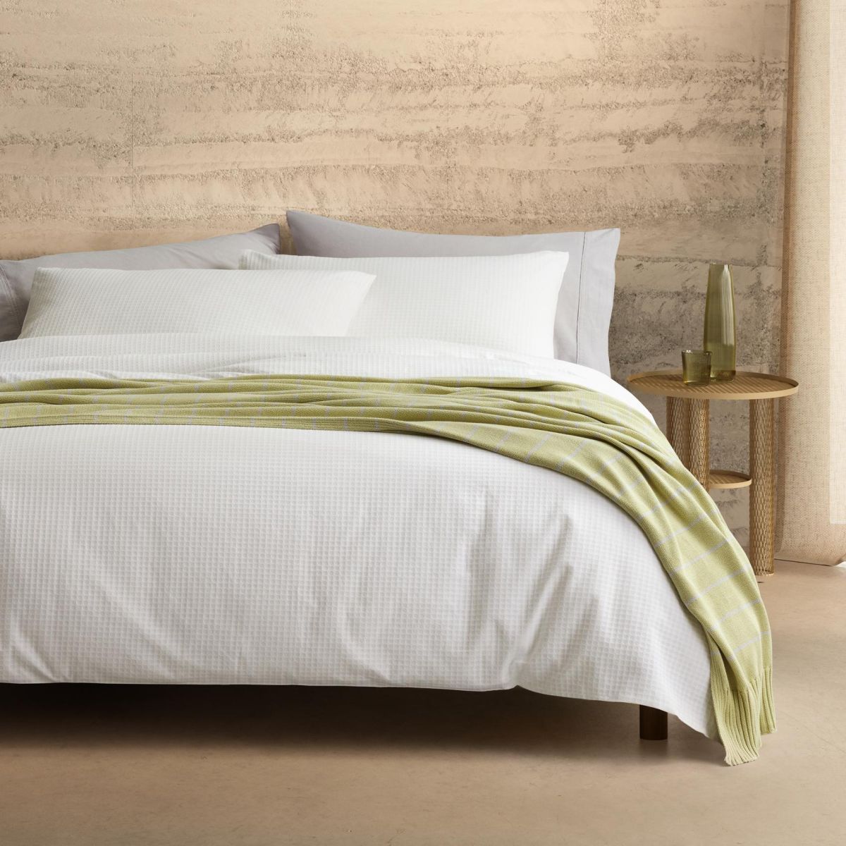 Sheridan Anden Quilt Cover And Sheet Bedding Set in white | Sheridan ...