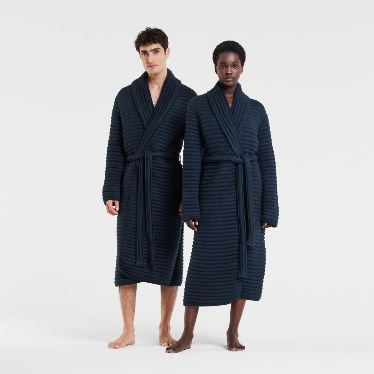 Shop our Sheridan Enfold Robe in navy. Shop online with free shipping ...