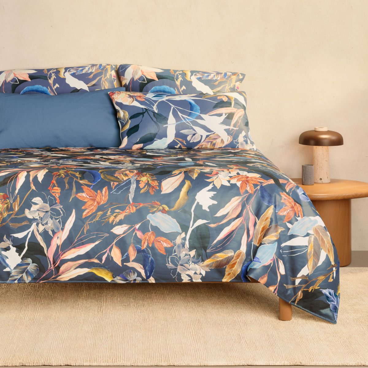 Shop our Sheridan Marrila Quilt Cover Set in indigo. Shop online with ...