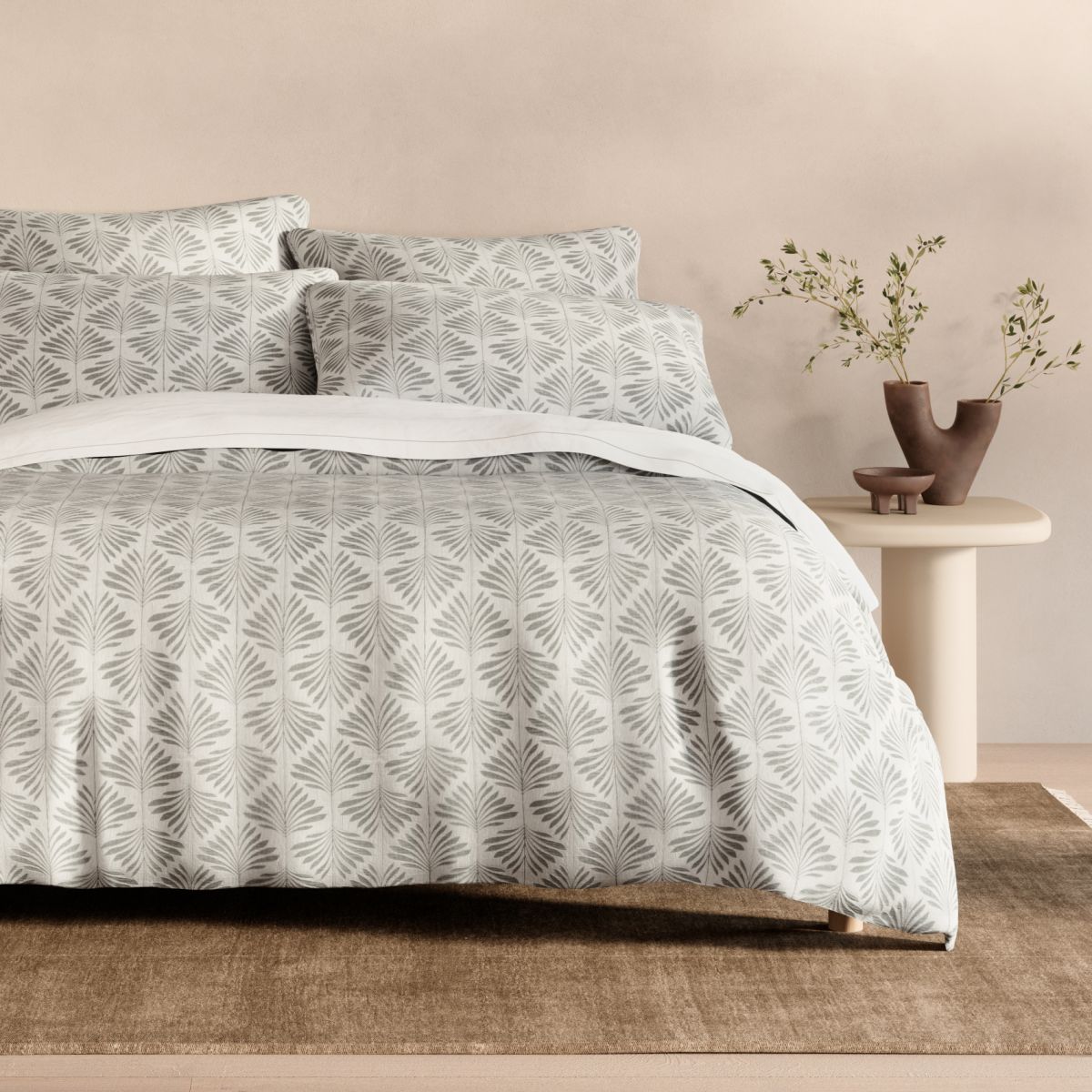 Shop our Sheridan Palmyra Quilt Cover Set in green. Shop online with ...