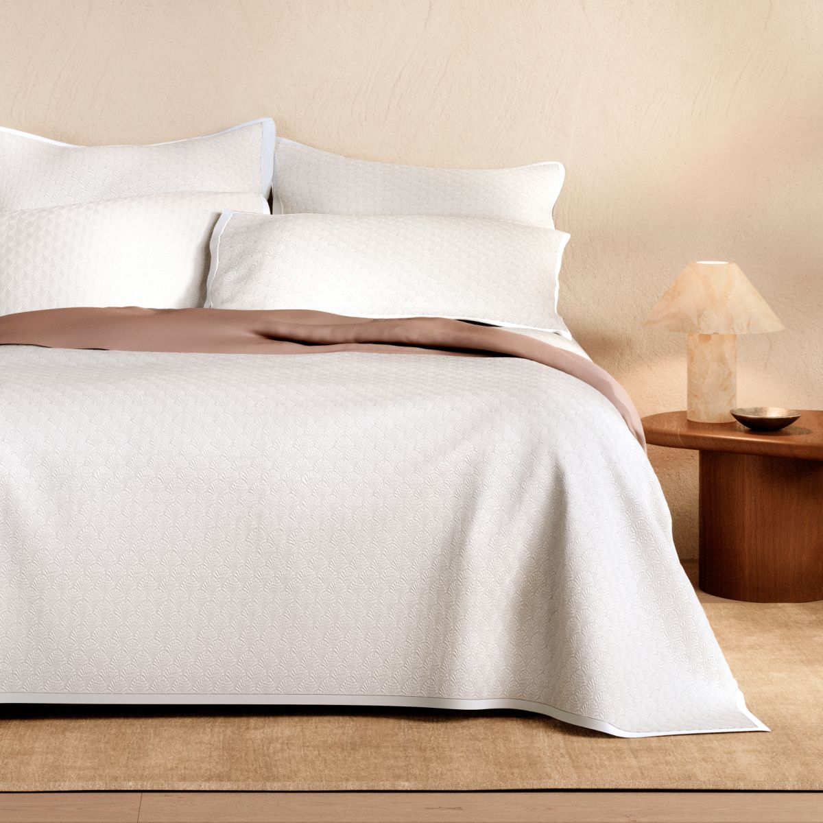 Shop our Sheridan Innis Bed Cover in white. Shop online with free ...