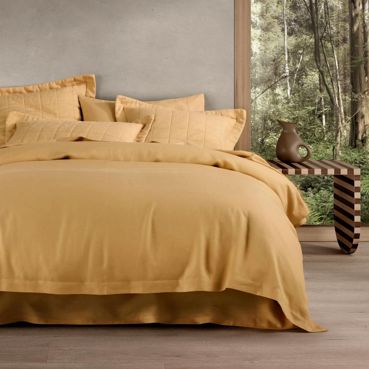 Sheridan Abbotson Linen Quilt Cover rockmelon | Sheridan Outlet