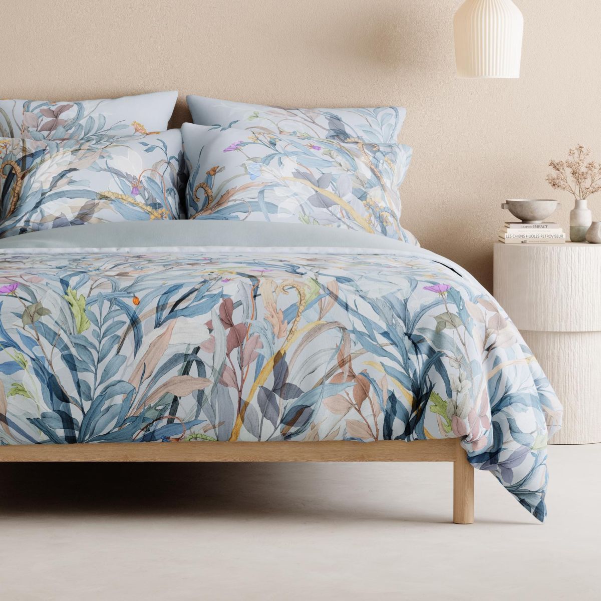 Shop our Sheridan Eves Quilt Cover Set in ash blue. Shop online with free shipping for members ...