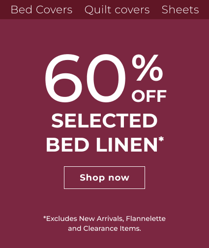 Sheridan Outlet | Low Price Bed Linen, Bath Towels, Baby & Loungewear